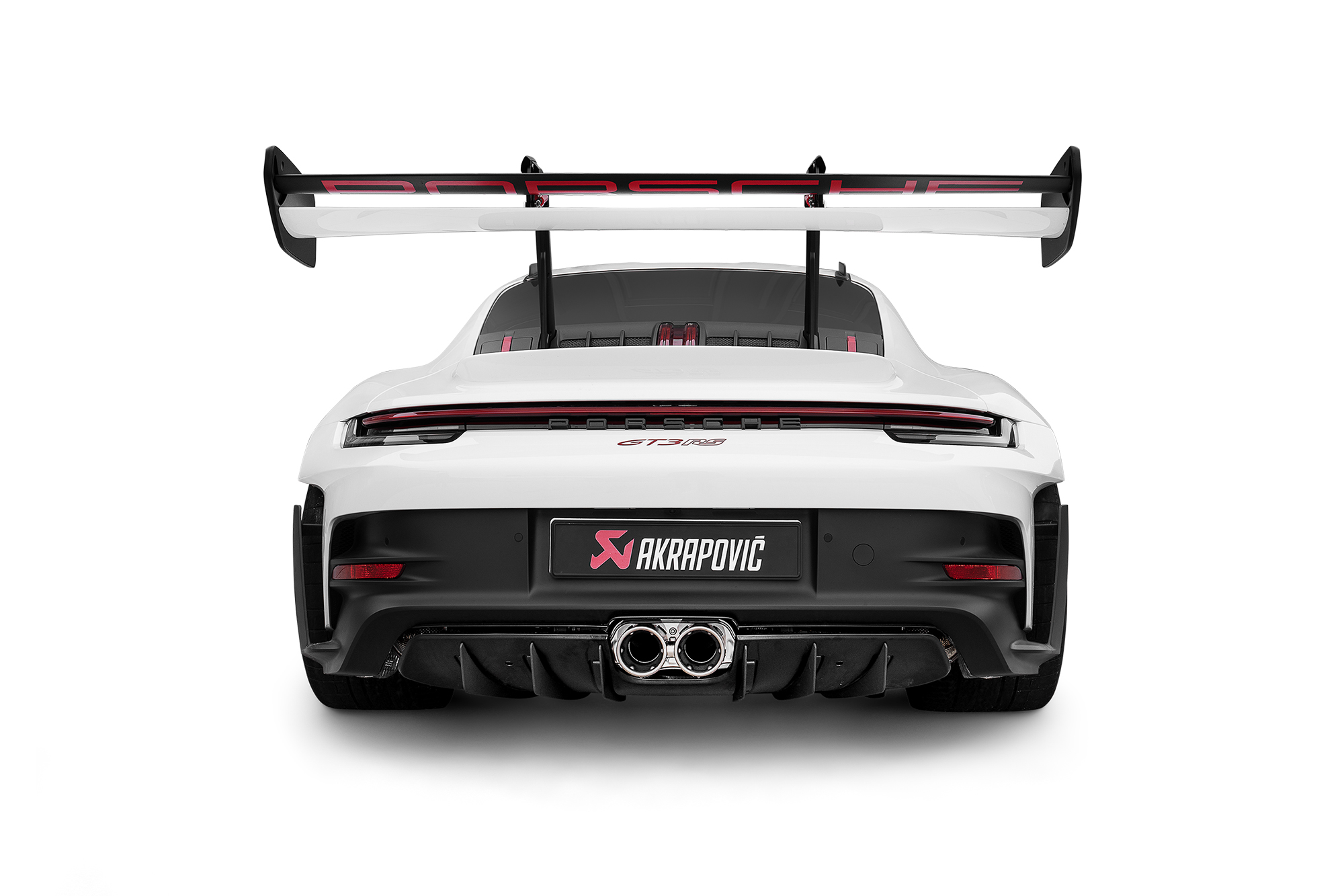 Porsche 911 GT3 RS (992) Akrapovic Titanium Slip-On Race Line Exhaust ...