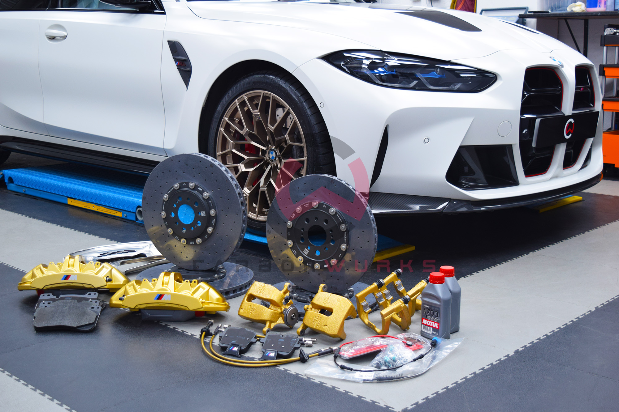 Genuine BMW Carbon Ceramic Brake Kit – G80 M3 / G82 M4 Upgrade